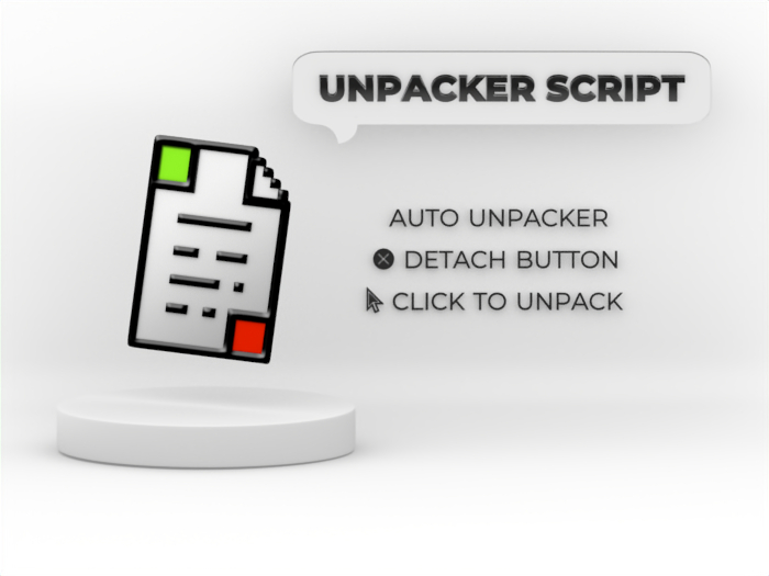 Second Life Marketplace - Auto Unpacker + Touch to Unpack & Detach